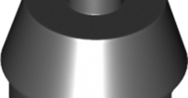 LEGO Part 4653822 - 98100 - 2x2 Round Slope Brick with Knob Black ...