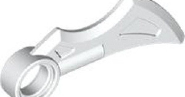 LEGO Part 4656205 - 98347 - Blade with Technic Hole 1 White | LEGO ...
