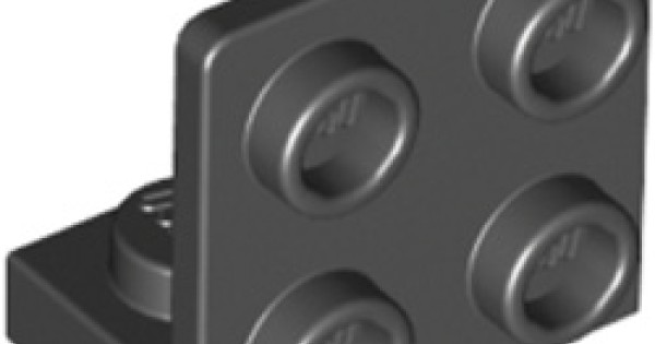 LEGO Part 6000650 - 99207 - Angular Plate 1x2 2/2 Black | LEGO Bricks ...