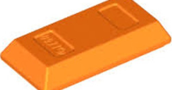 LEGO Part 6149656 - 99563 - Gold Ingot Bright Orange | LEGO Bricks ...