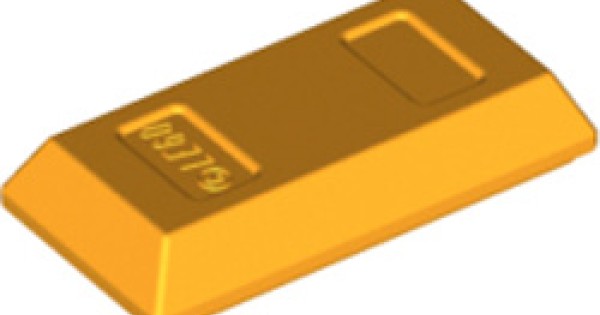 LEGO Part 6236454 - 99563 - Gold Ingot Flame Yellowish Orange | LEGO ...