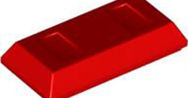 LEGO Part 6394880 - 99563 - Gold Ingot Bright Red | LEGO Bricks ...