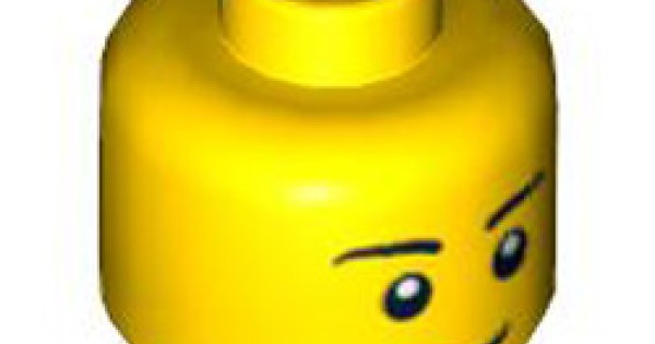 LEGO Part 4651441 - 99566 - Mini Head Number 891 Bright Yellow | LEGO ...