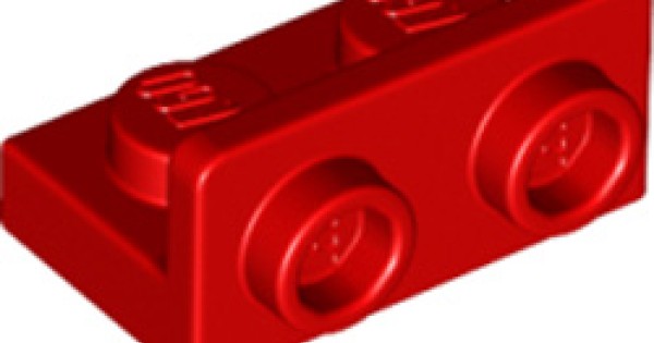 LEGO Part 6089698 - 99780 - Angular Plate 1x2 1/2 Bright Red | LEGO ...