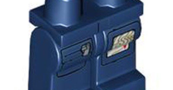 LEGO Part 6023399 - 99824 - Mini Lowerpart Number 293 Earth Blue | LEGO ...
