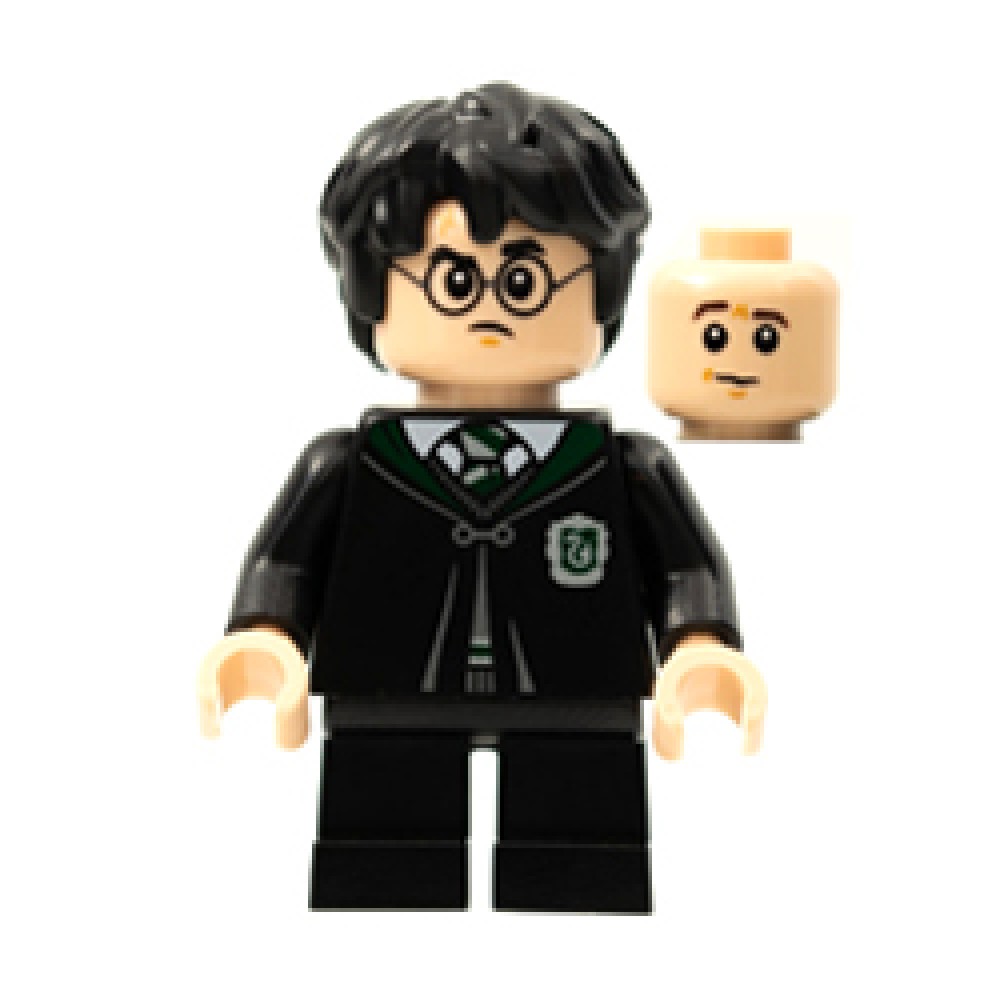 LEGO Part - HP285 - Harry Potter with Black Slytherin Robe (Gregory ...