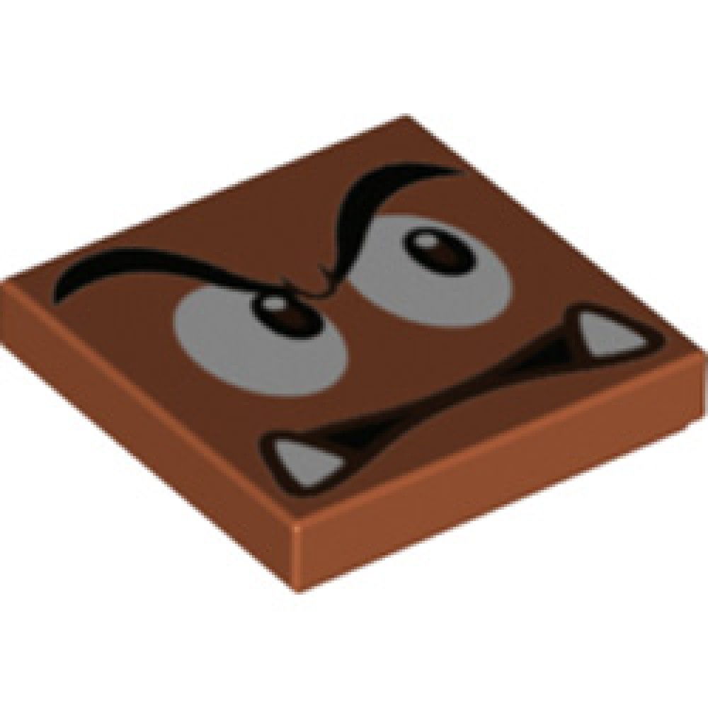 LEGO Part - MAR0051 - Goomba, Angry, Looking Left Minifigure | LEGO ...