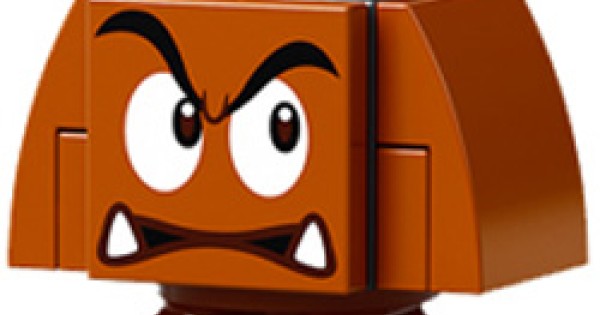 LEGO Part - MAR0051 - Goomba, Angry, Looking Left Minifigure | LEGO ...