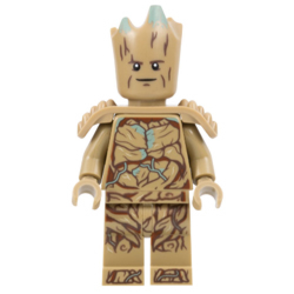 LEGO Part - SH0874 - Teen Groot with Shoulder Armor Minifigure | LEGO ...